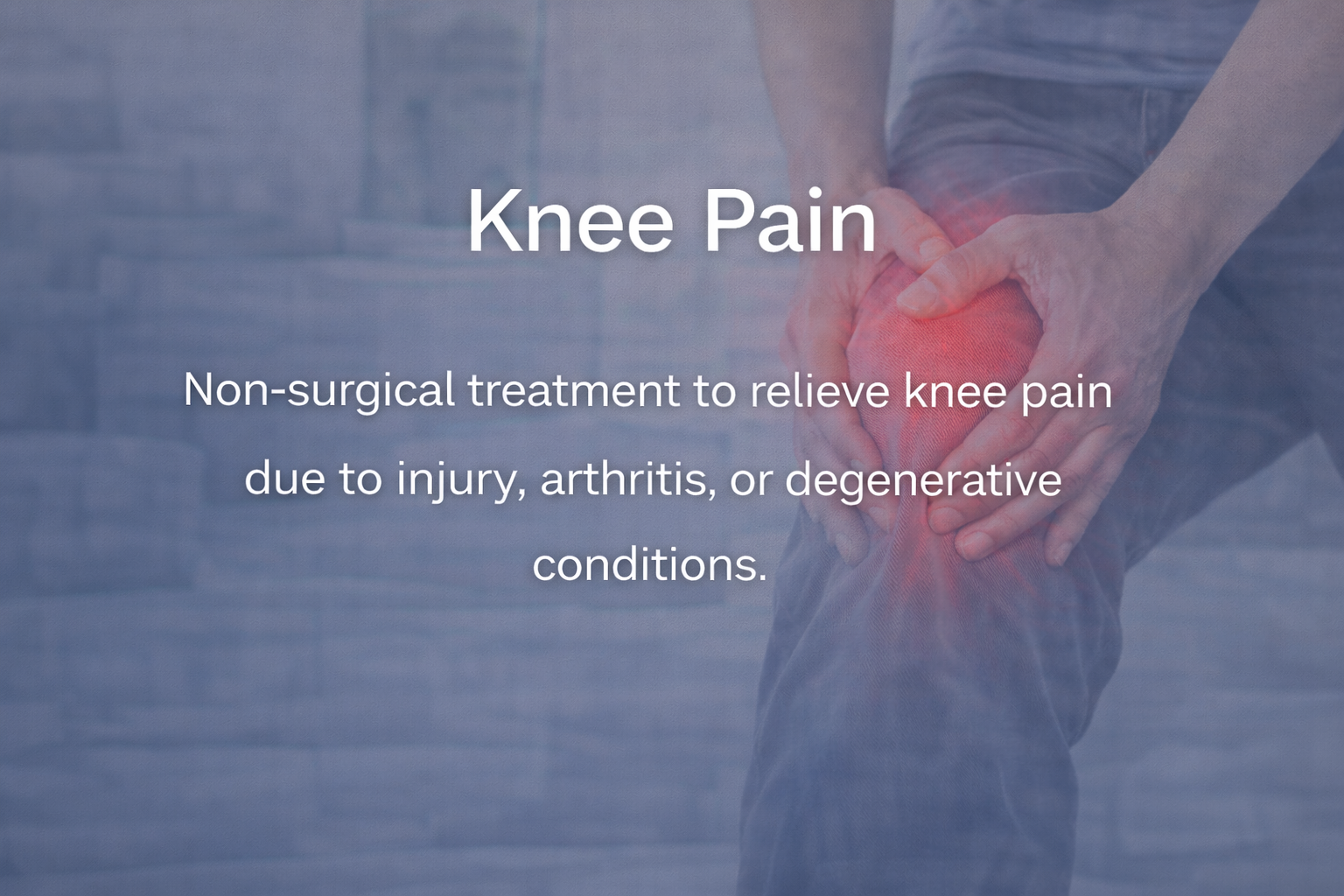 Knee Pain - Valley Physical Medicine